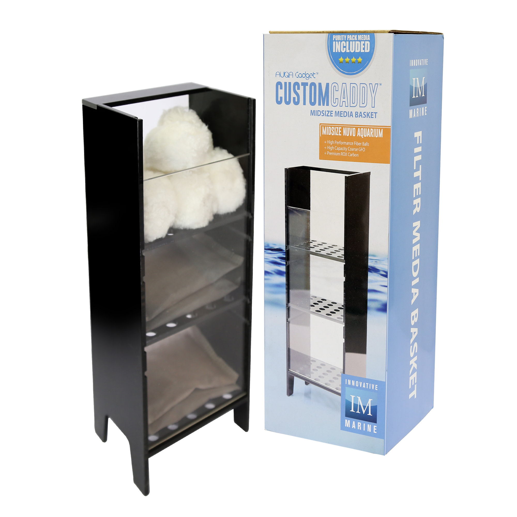IM CUSTOM CADDY CUSTOMIZABLE FILTER MEDIA BASKET W/ MEDIA MIDSIZE - The ...