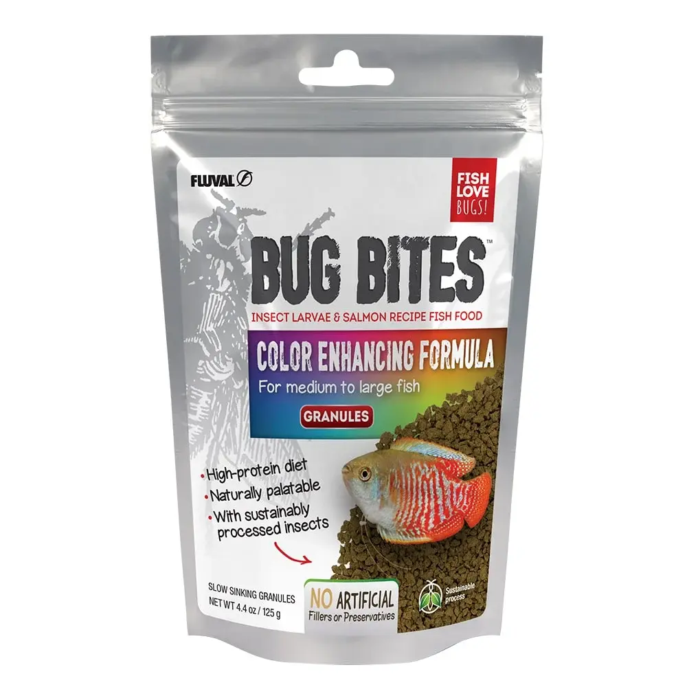 FLUVAL BUG BITES COLOR ENHANCER 4.4 OZ - The Hidden Reef, Inc