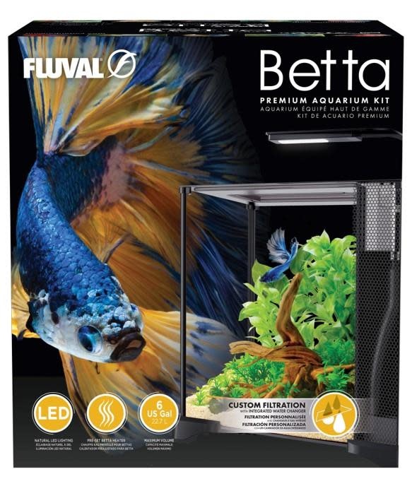 FLUVAL BETTA AQUARIUM KIT 6 GAL - The Hidden Reef, Inc