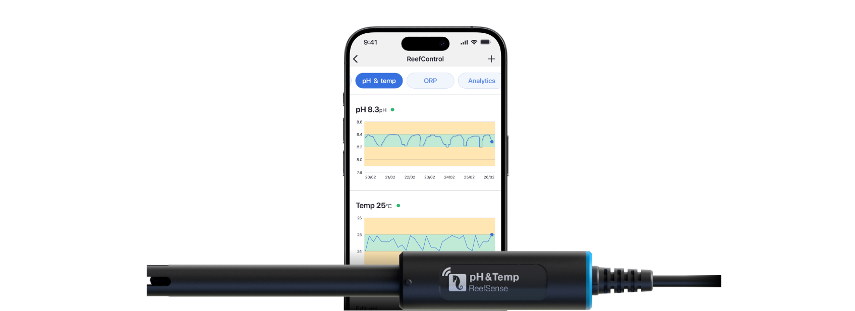Copy of RED SEA REEF SENSE PH & TEMPERATURE PROBE - The Hidden Reef, Inc