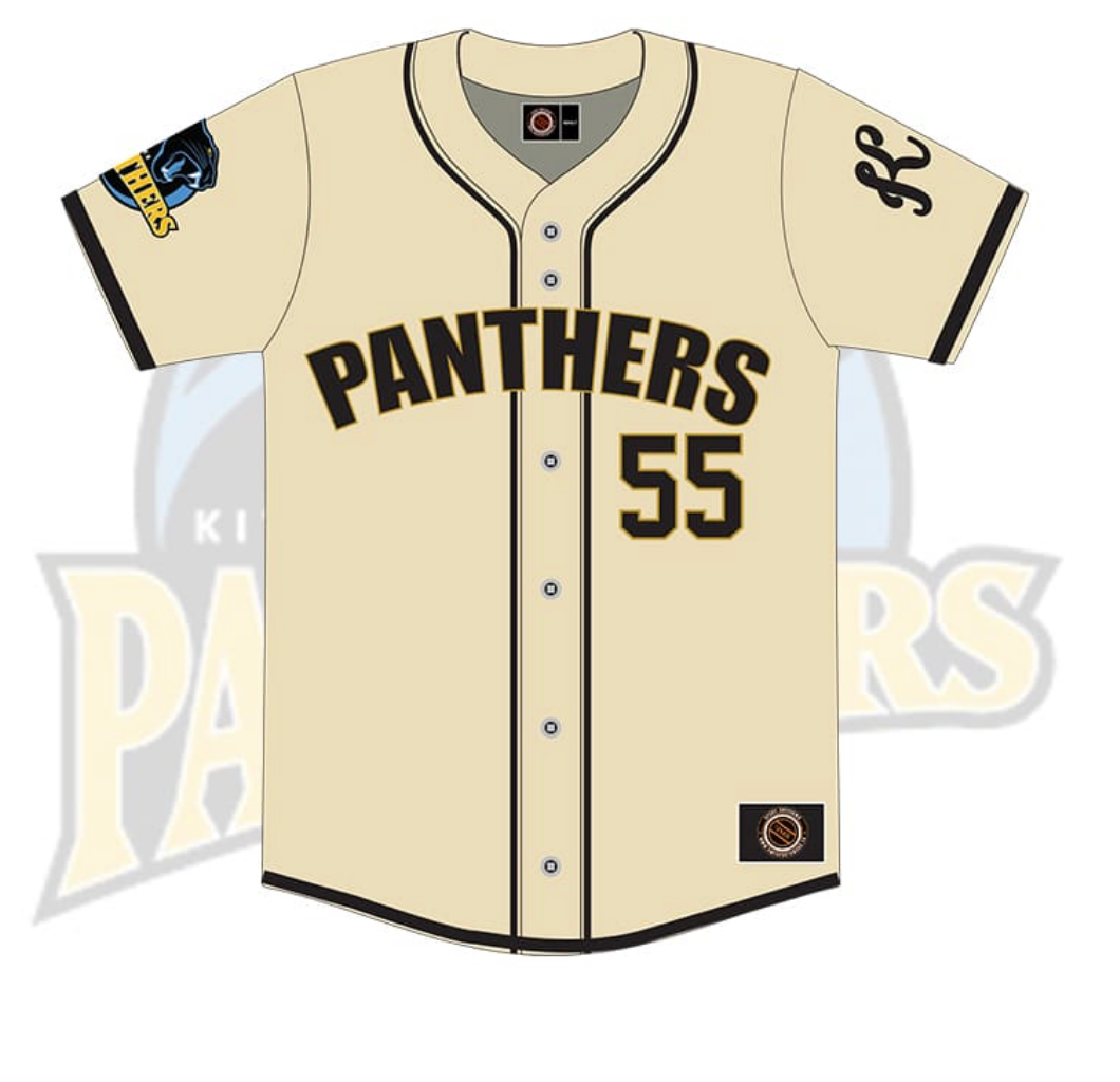 Kitchener Panthers Cream Jersey - Cambridge Sports Inc.