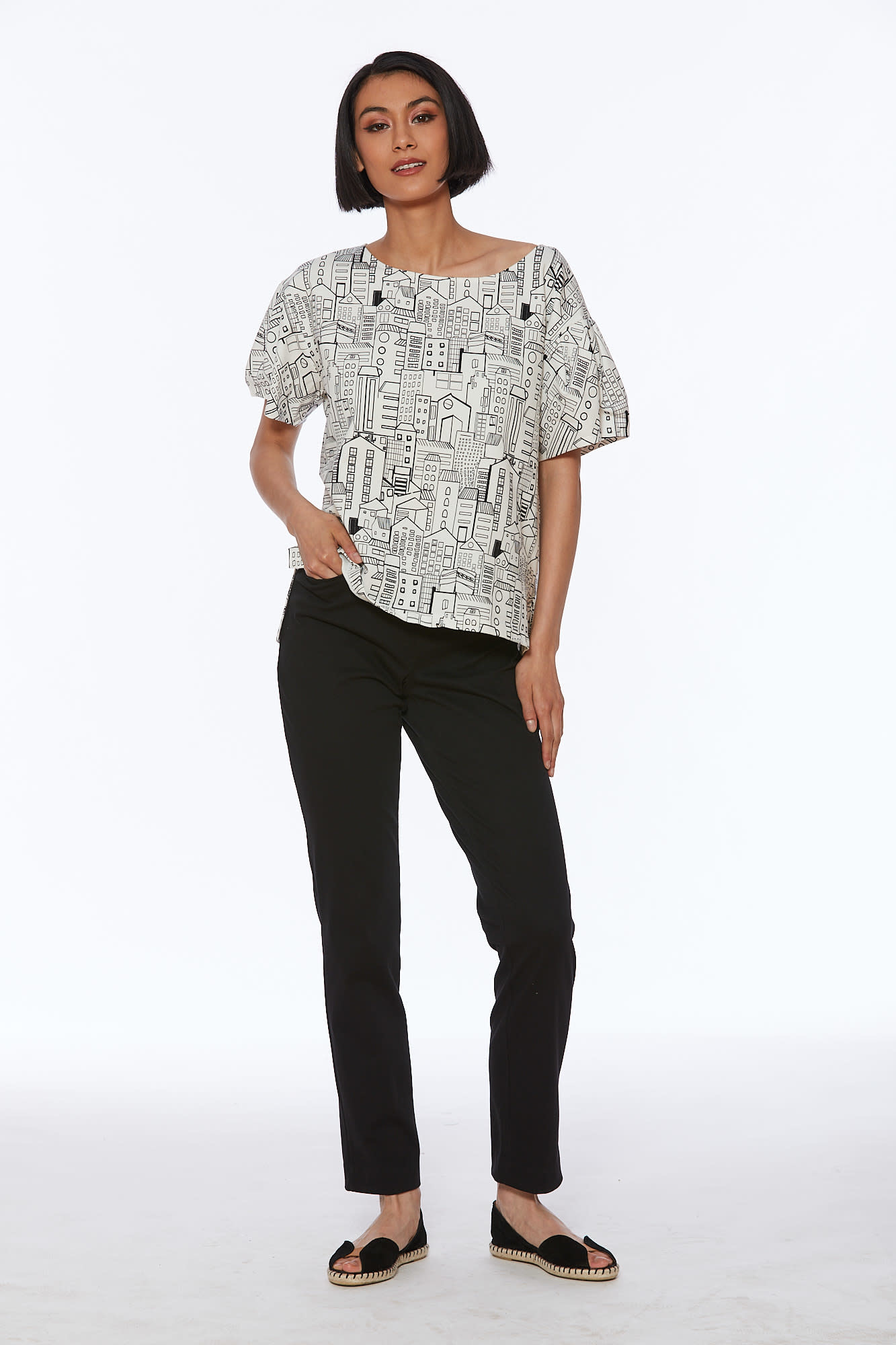 LUC FONTAINE HAUT FLY BLANC - Boutique Nomade