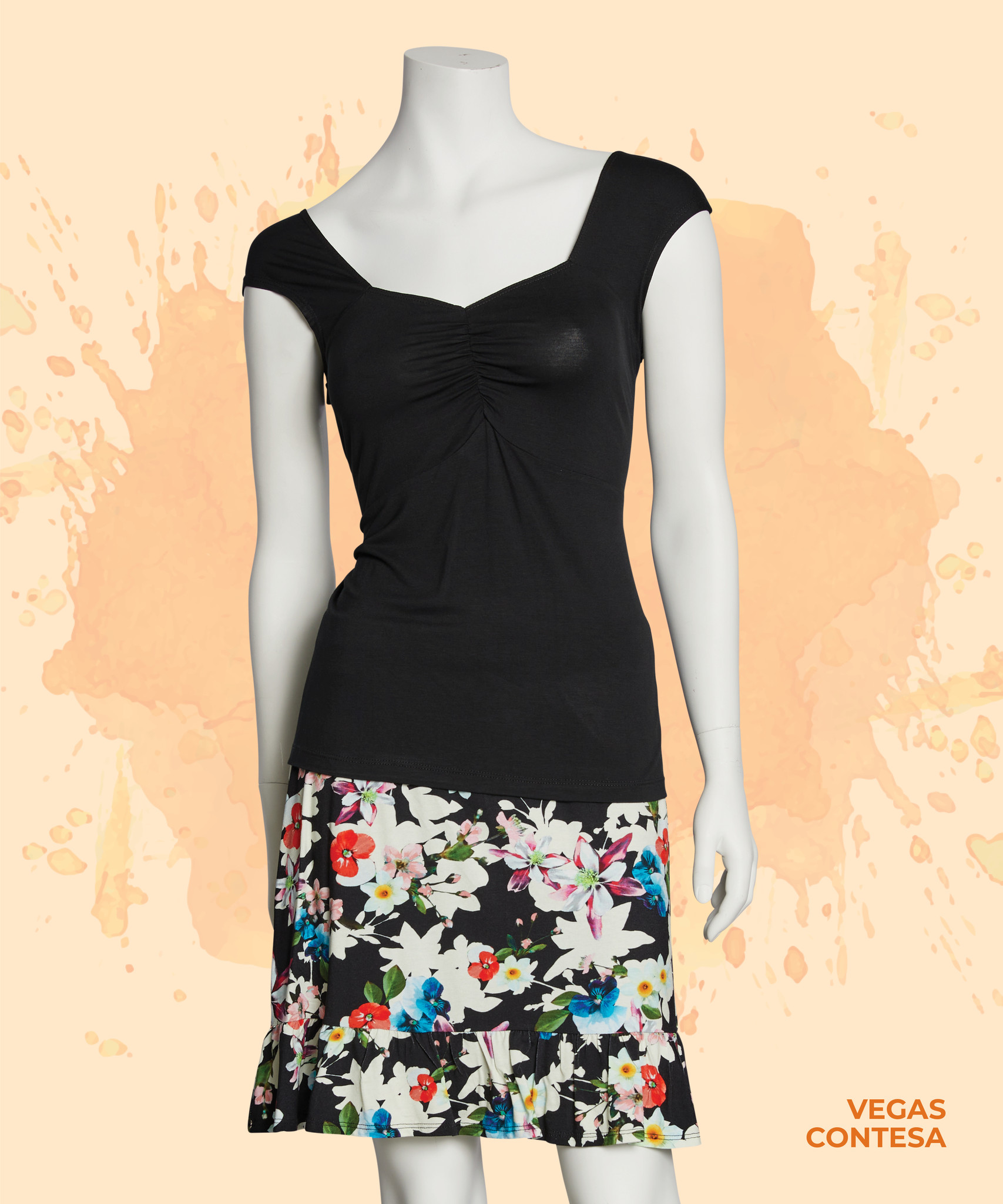 LUC FONTAINE LUC FONTAINE HAUT VEGAS NOIR - Boutique Nomade