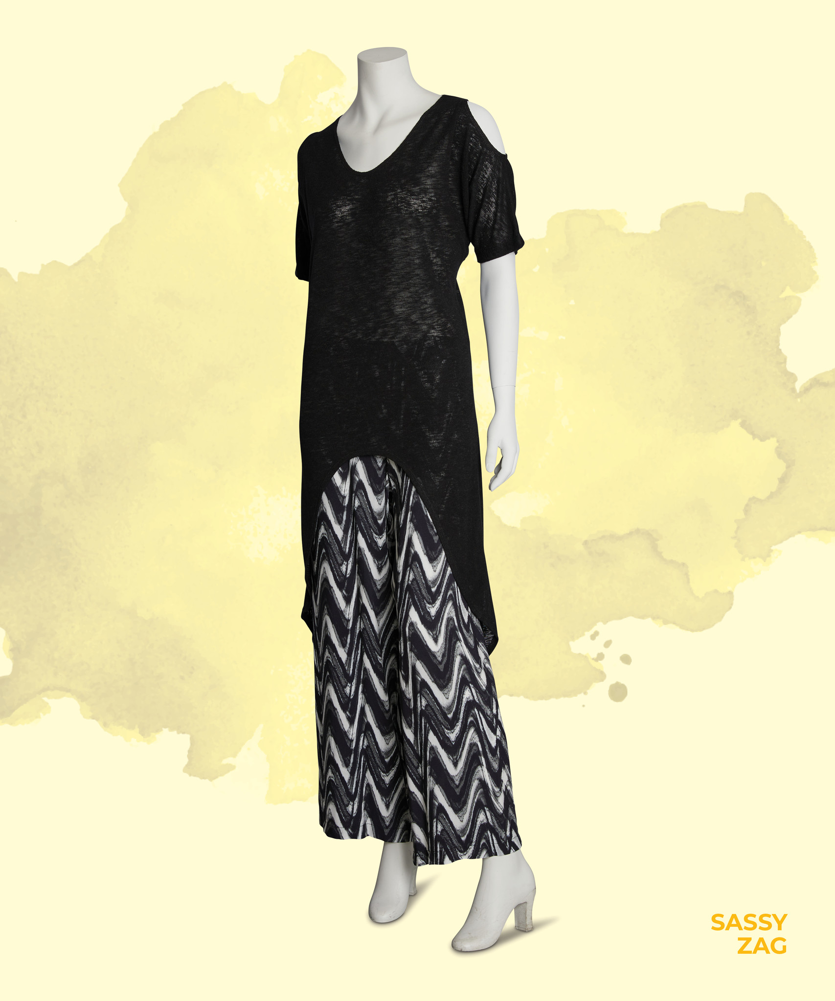 LUC FONTAINE PANTALON ZAG - Boutique Nomade