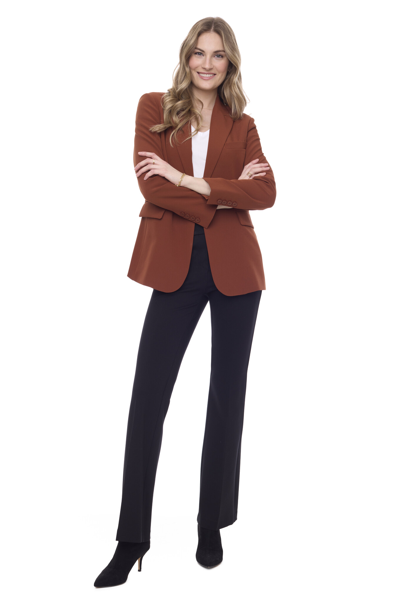 TYLER MADISON BLAZER MIA PALERMO PAPRIKA - Boutique Nomade