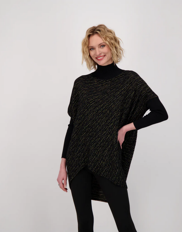 GABBY ISABELLA HAUT/PONCHO SUNNY MIDNIGHT - Boutique Nomade