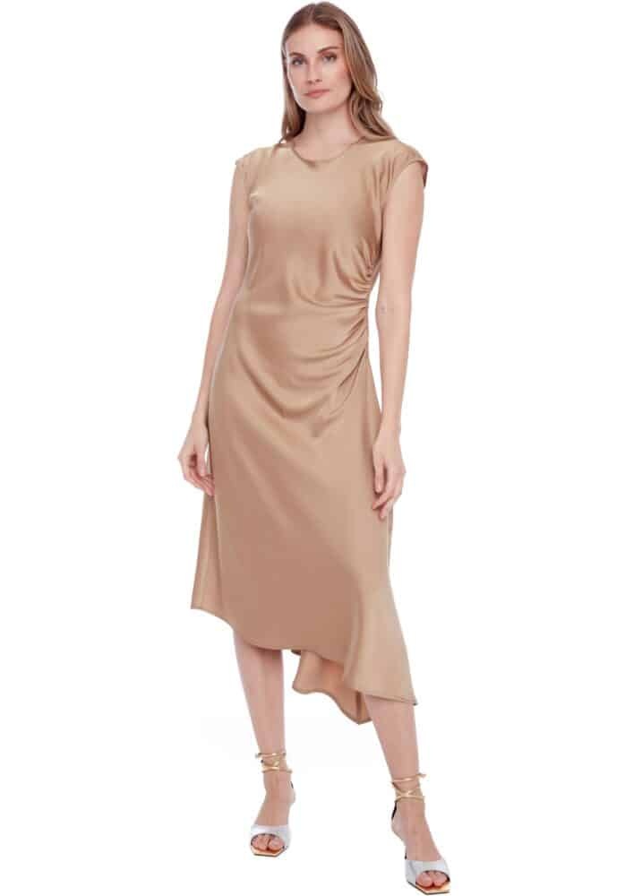 TYLER MADISON ROBE MAXI CHAMPAGNE - Boutique Nomade