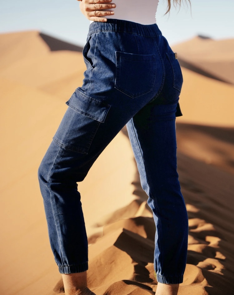 YOGA JEANS MALIA HIGH RISE 27'' INSEAM IRIS - Boutique Nomade