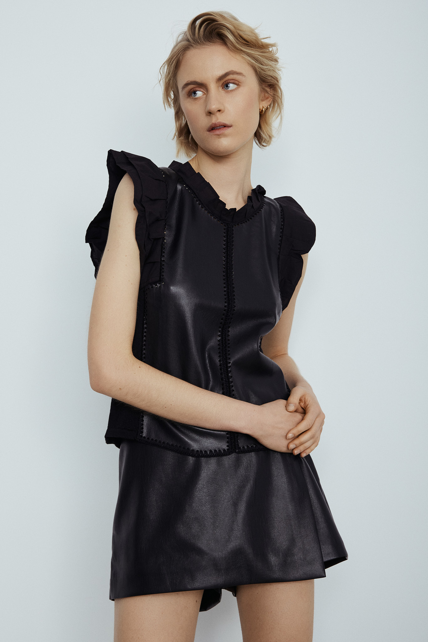 MELISSA NEPTON MELISSA NEPTON SKORT AMANDINE NOIR - Boutique Nomade