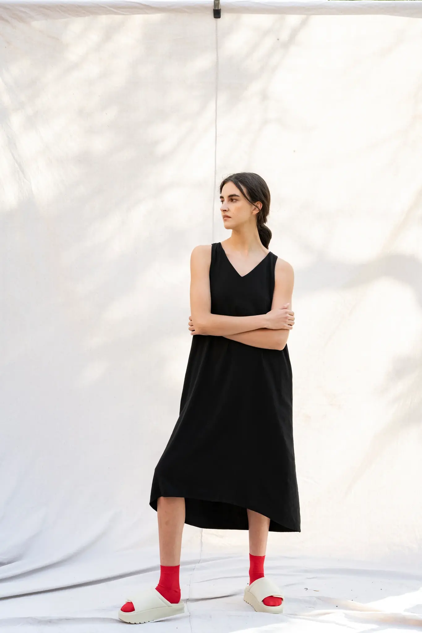 BODY BAG 25E ROBE CASSIS NOIR - Boutique Nomade