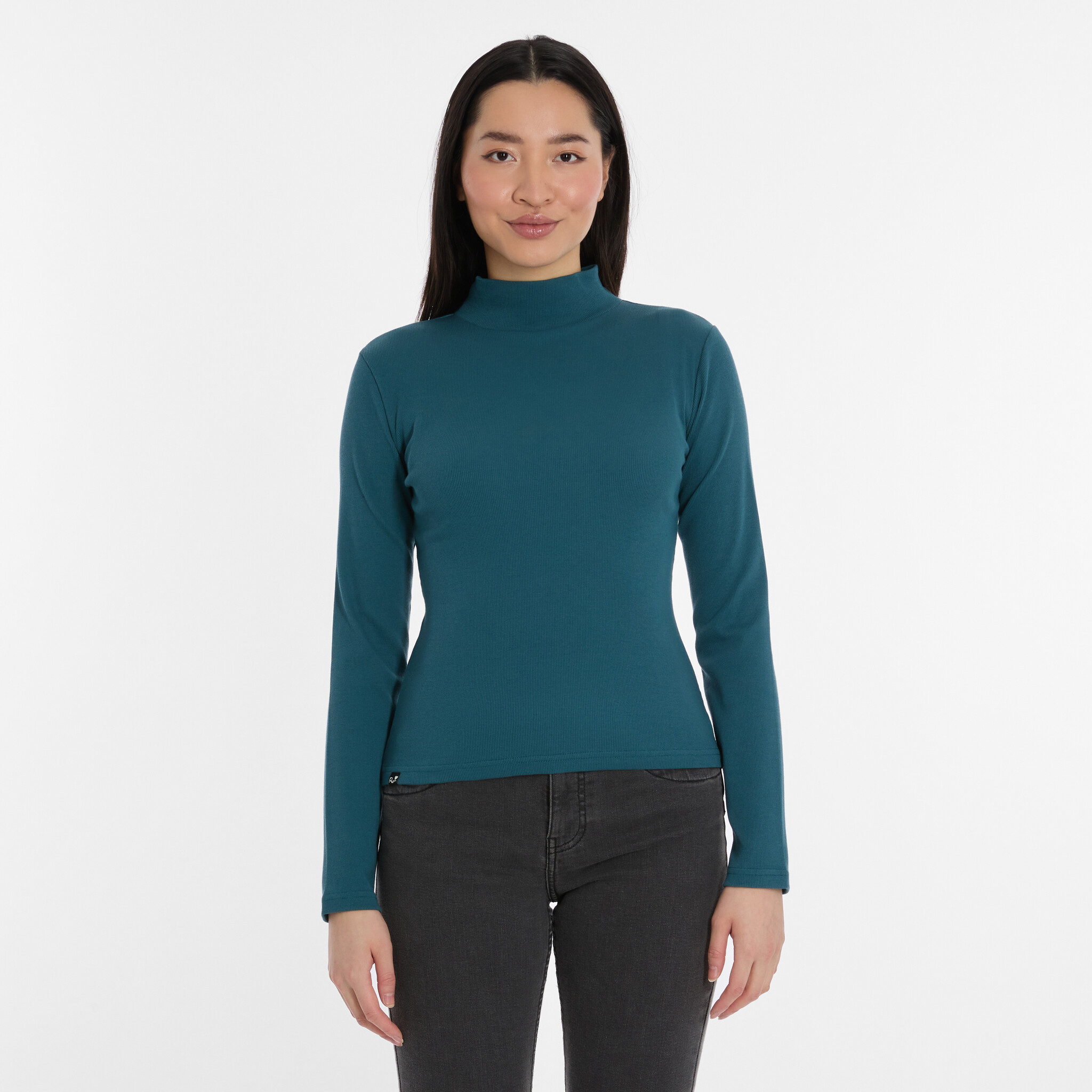 RAGWEAR 25H TOP MOCK NECK JANELLE LONG OCEAN GREEN - Boutique Nomade