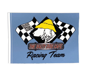 Sticker - Racing Team, Blue - Salty Dog T-Shirt Factory