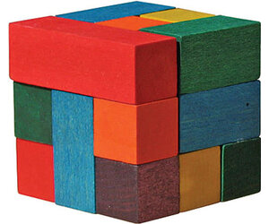 Color Soma Cube - National Museum Of Mathematics