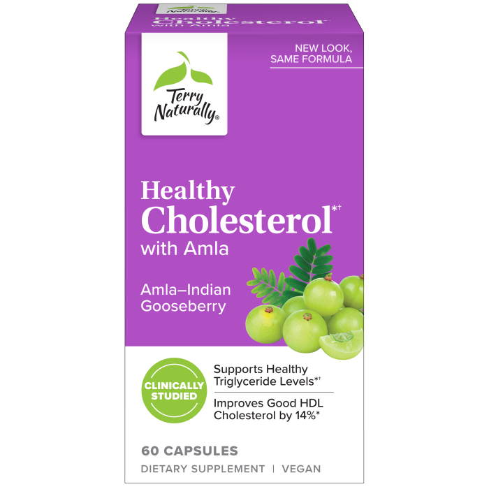 Healthy Cholesterol*† with Amla 60 Capsules - The HEALTH Fix Store
