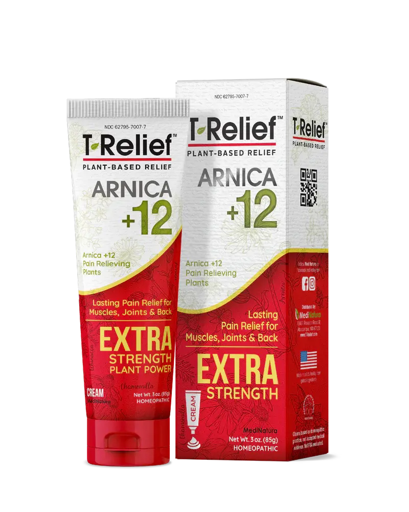 T-Relief Arnica Extra Strength Cream 3oz - The HEALTH Fix Store