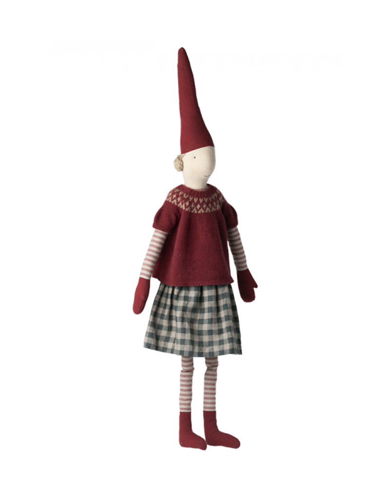 Maileg Mega Pixy, Girl - Green - Sugarcup Trading