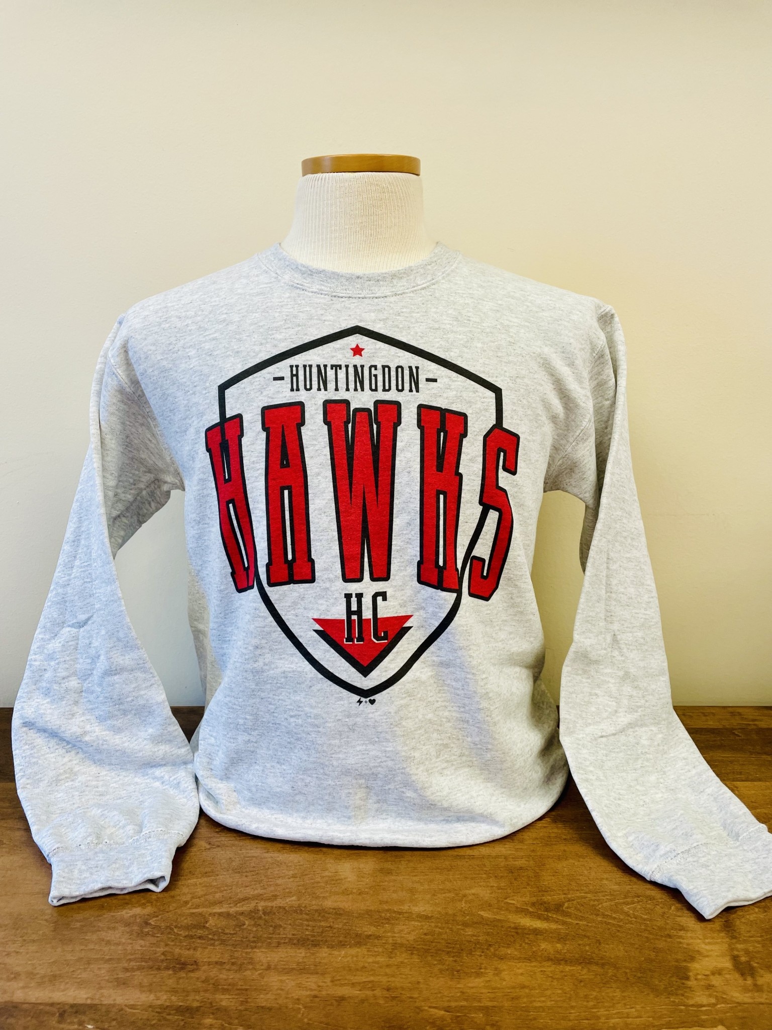 Hawk Shield Custom Sweatshirt - The Scarlet & Grey Shop