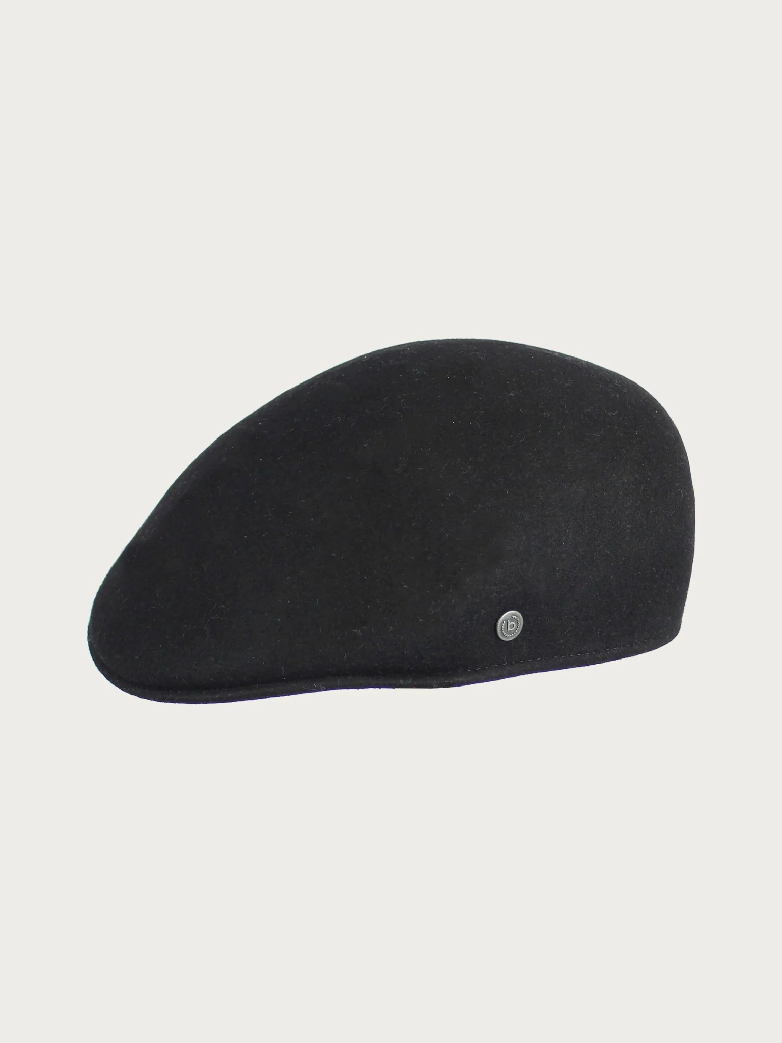 Bugatti - PEAKED FLAT CAP | Black - Ford and McIntyre Men's Wear