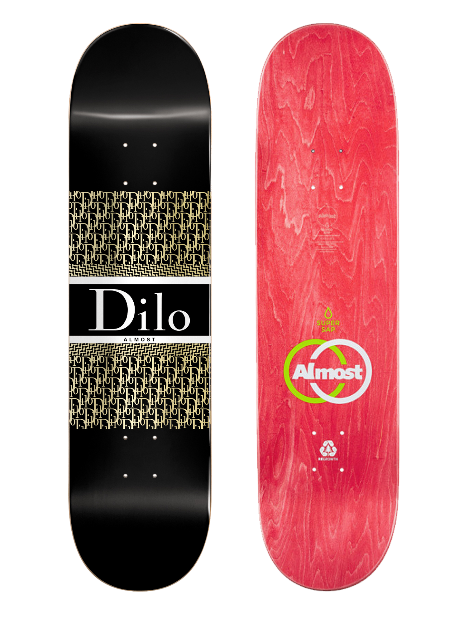 ALMOST - John Dilo - Luxury Super Sap R7 Deck - 8.12" - Hilltop Skateshop