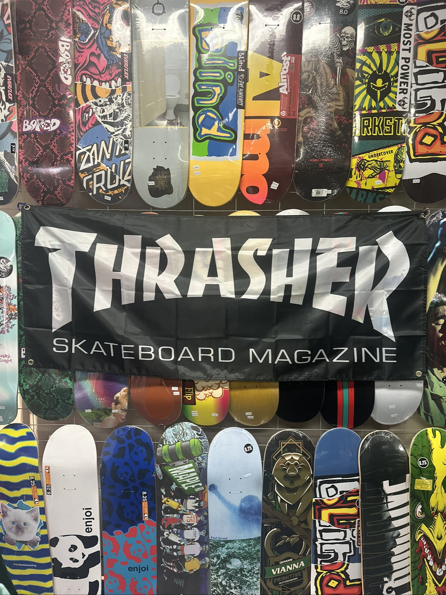 THRASHER - Thrasher Magazine Banner - Hilltop Skateshop