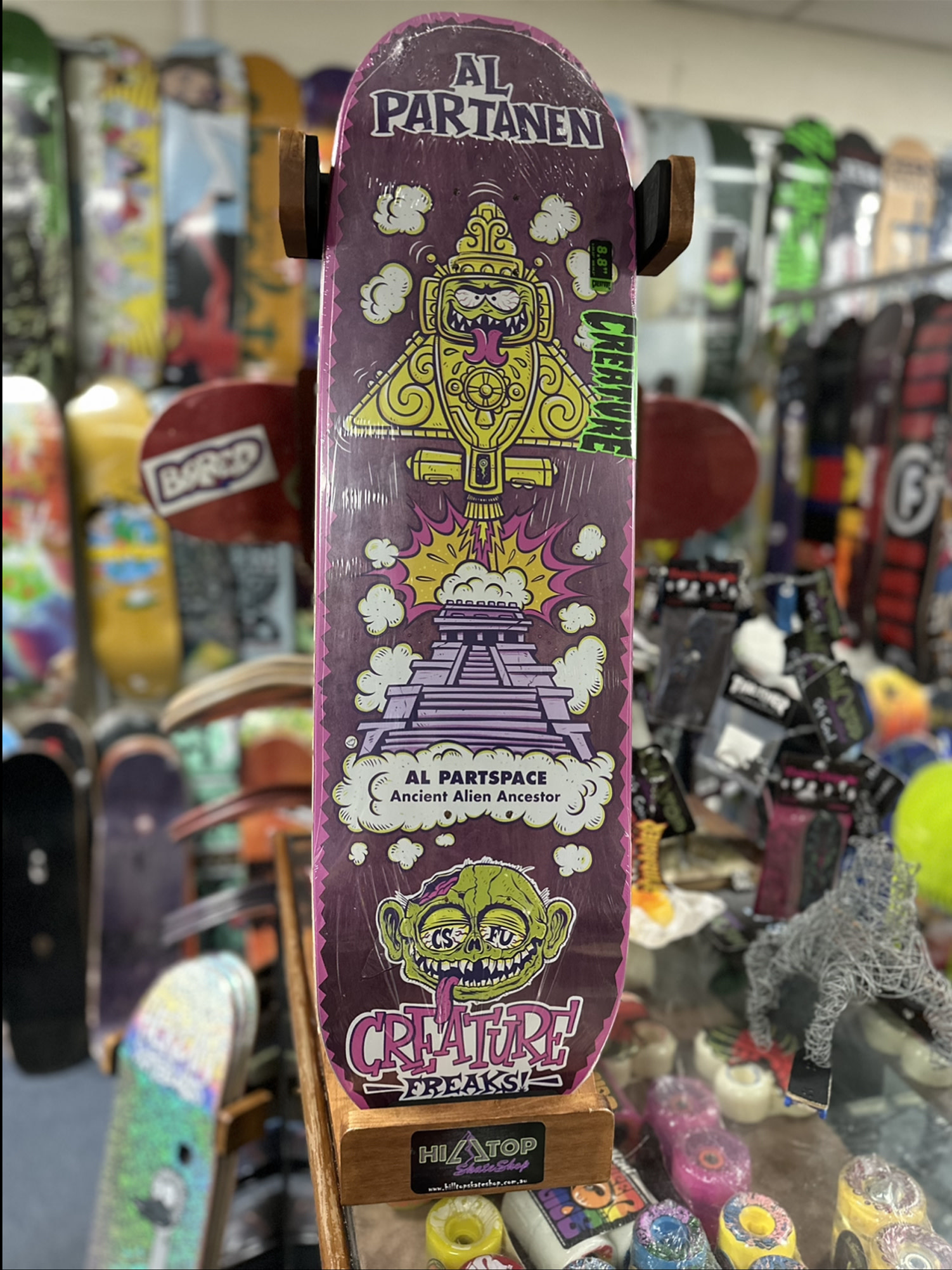 CREATURE - Al Partanen Freaks Deck - 8.8" - Hilltop Skateshop