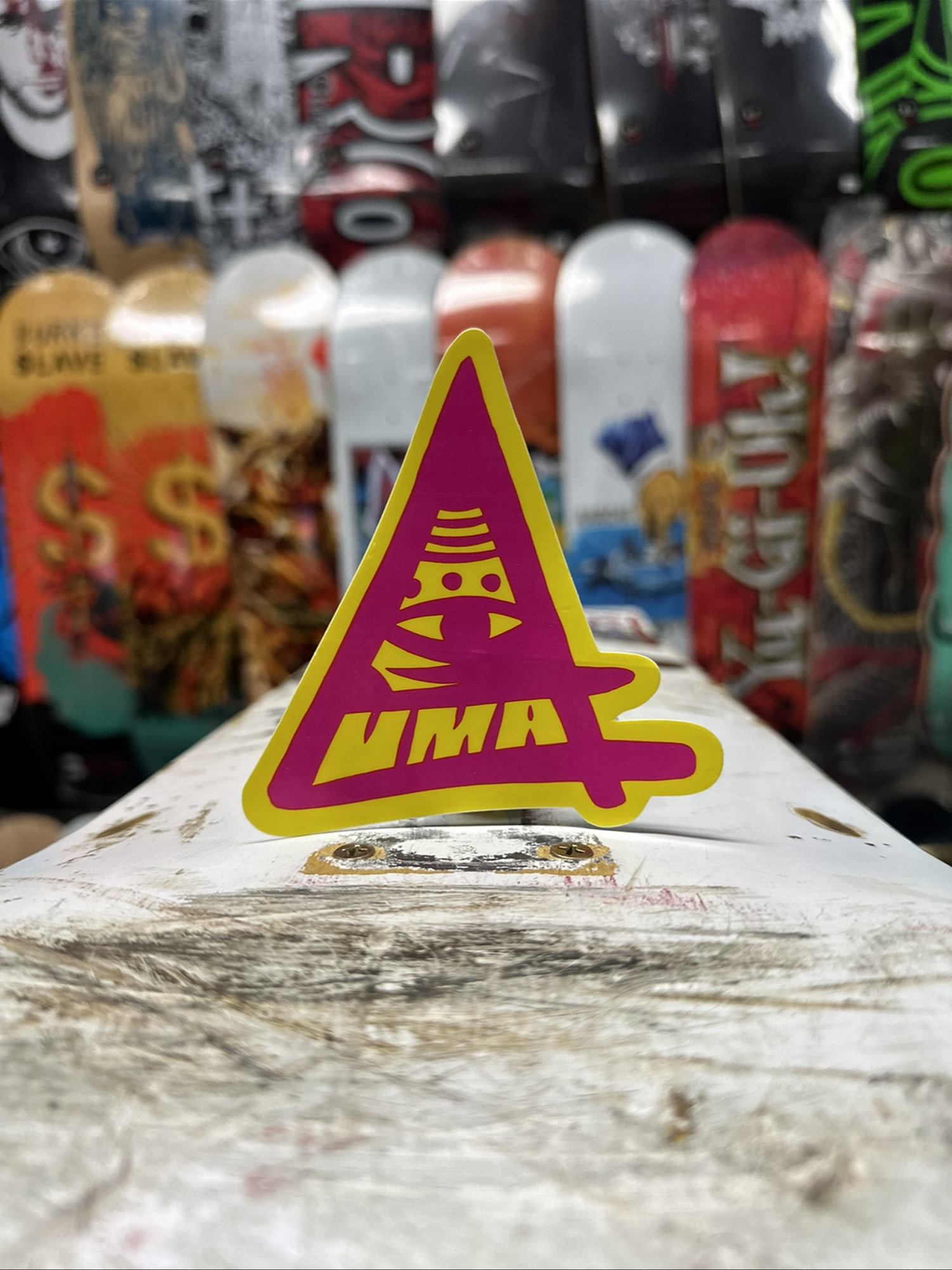 UMA LANDSLEDS - Logo Sticker - 4" - Hilltop Skateshop