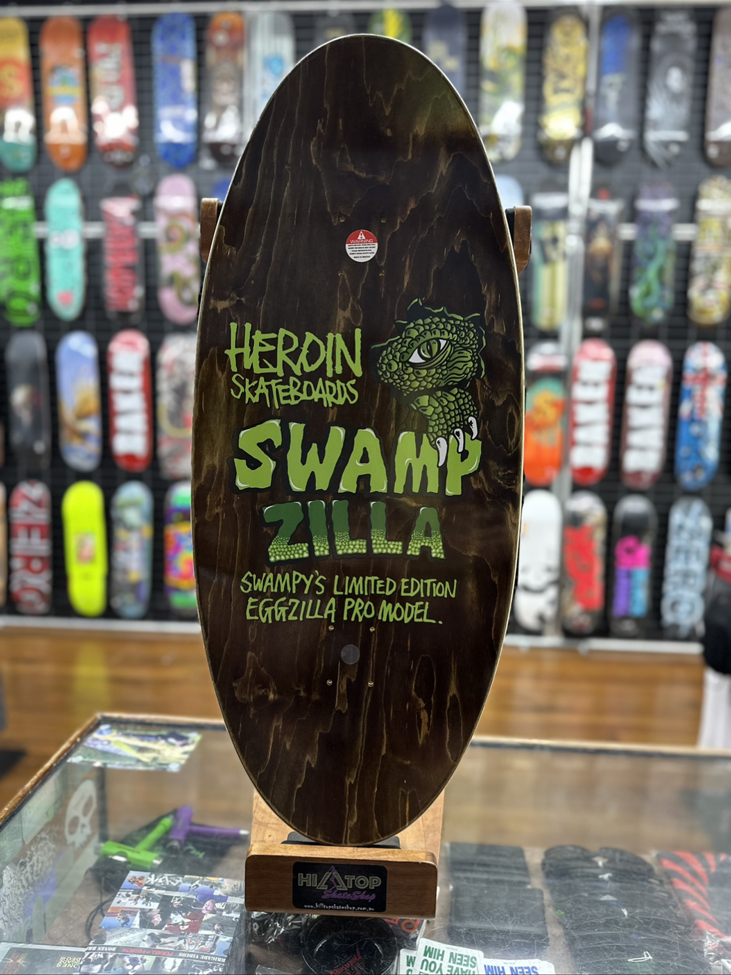 HEROIN - Swamp-ZILLA - 13.0" - Hilltop Skateshop