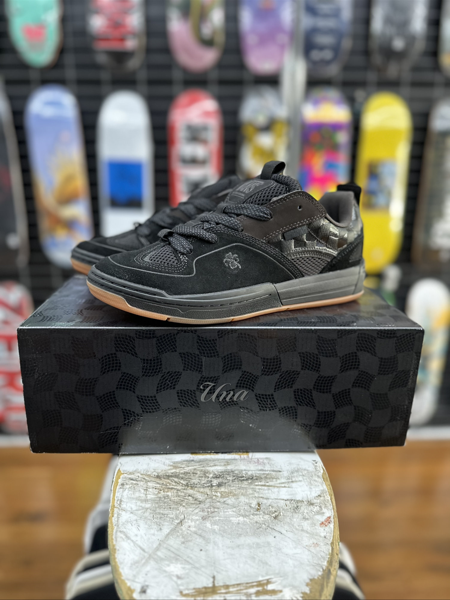 VANS & Dime - Skate Mixxa Una Black/Grey - Hilltop Skateshop