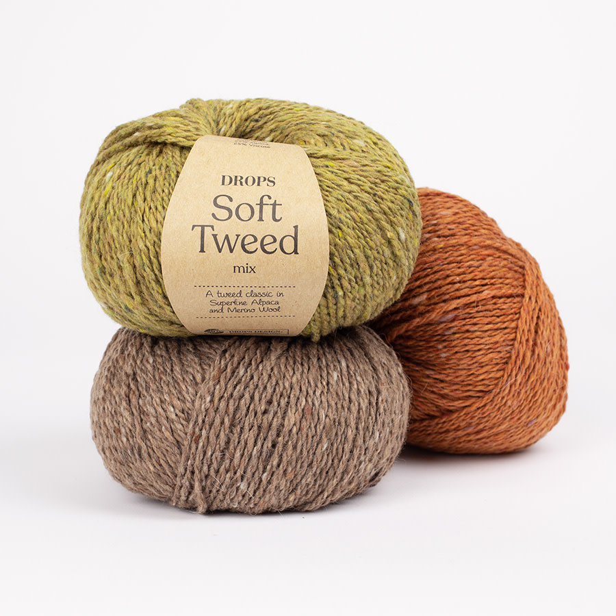 Drops Soft Tweed Yarn - Valley Yarn Ltd