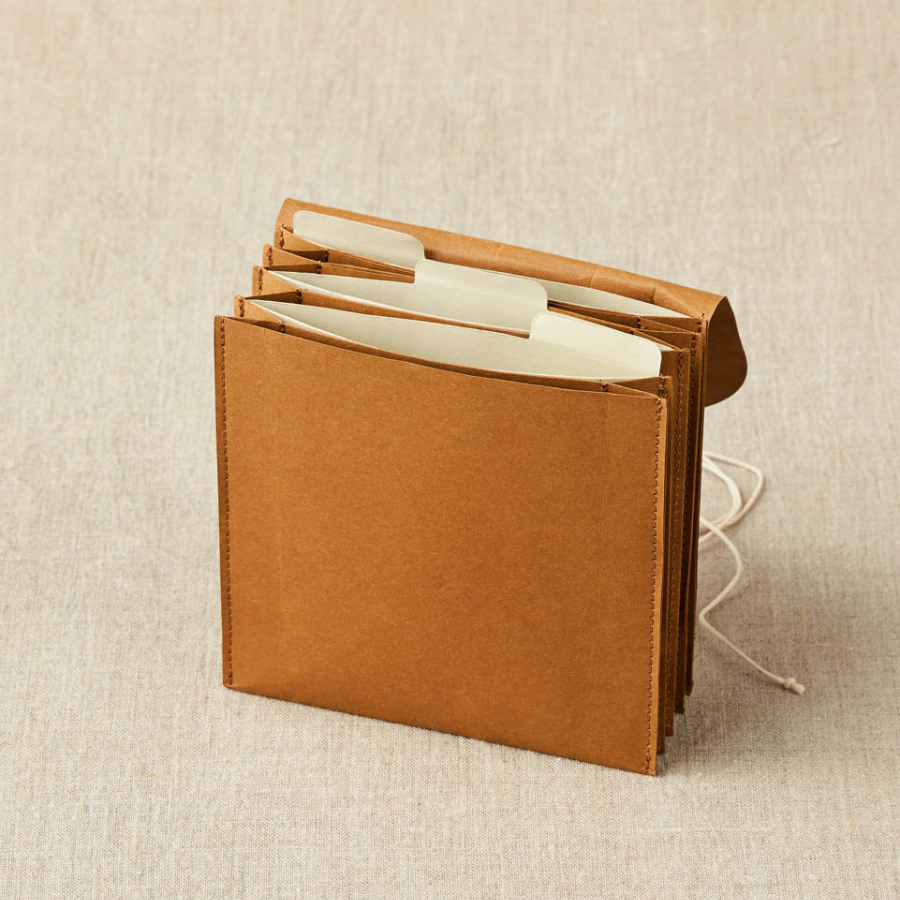 Cocoknits Project Wallet - Kraft Colour - Valley Yarn Ltd
