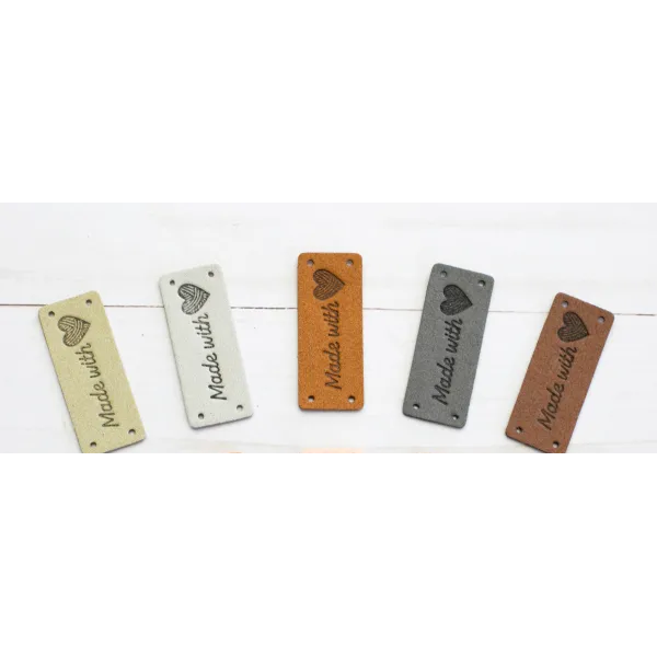 Fox and Pine Tag - Made with Love Rectangle Neutral Variety Pack ...