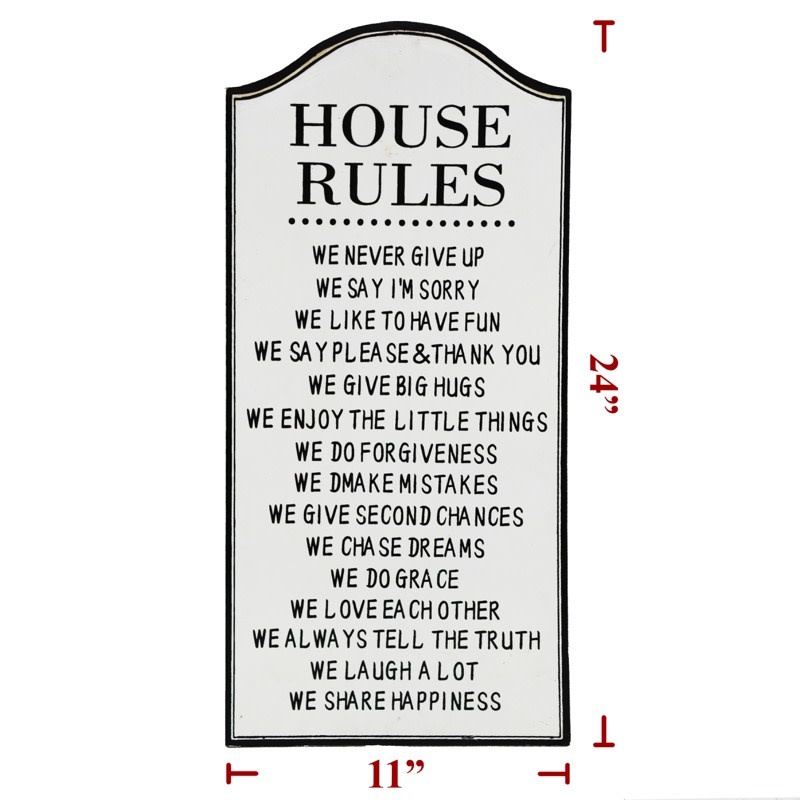 Breaking Rules Sign