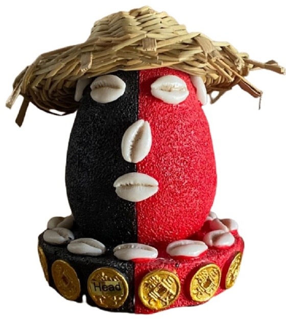 Elegua / Eshu, Red and Black - Ashe Mystical Products Elegua / Eshu, Red and Black - Ashe Mystical Products