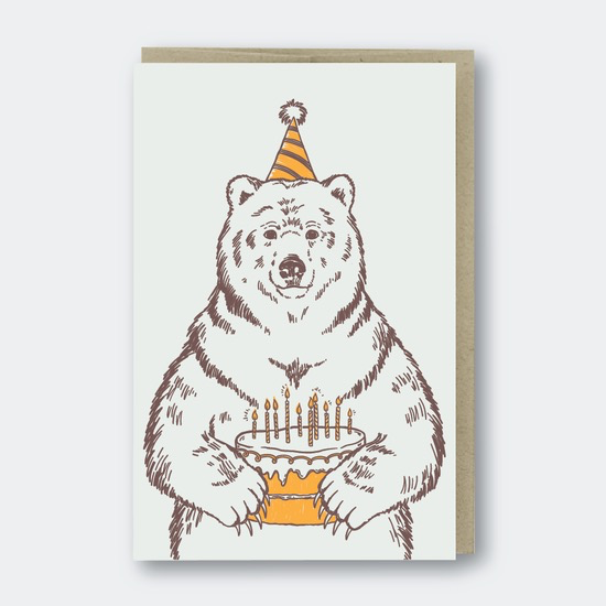 Grizzly Bear Birthday - Budd + Finn