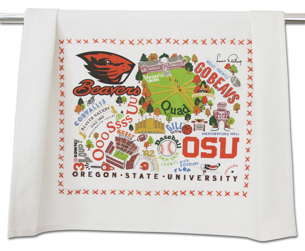 OSU BEAVERS Dish Towel - Budd + Finn