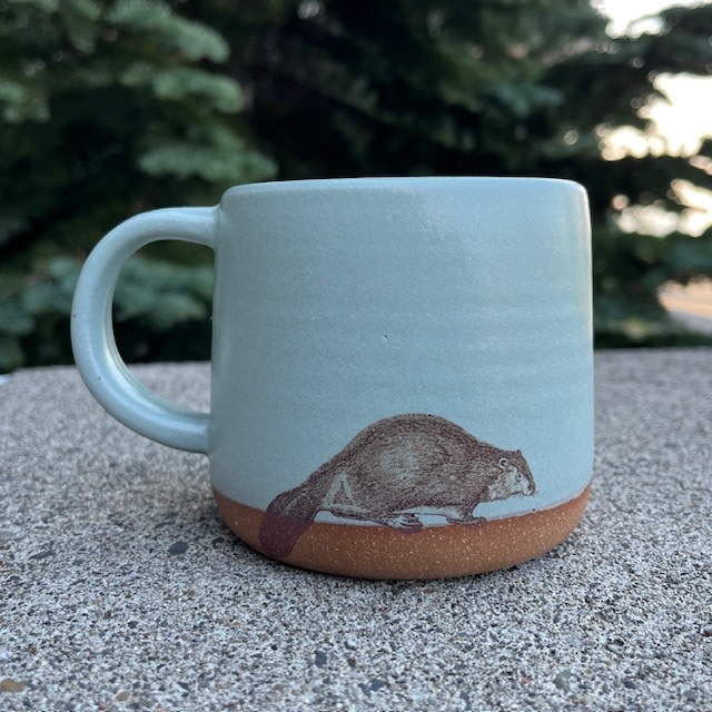 Handmade Beaver Mug - Budd + Finn