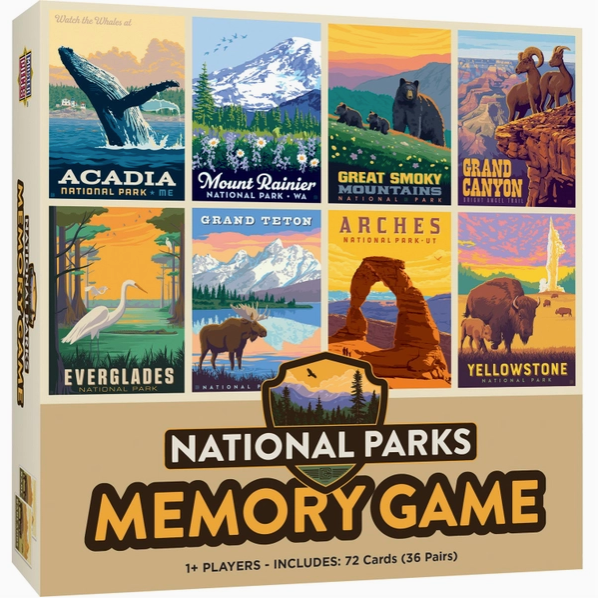 National Parks Memory Game - Budd + Finn