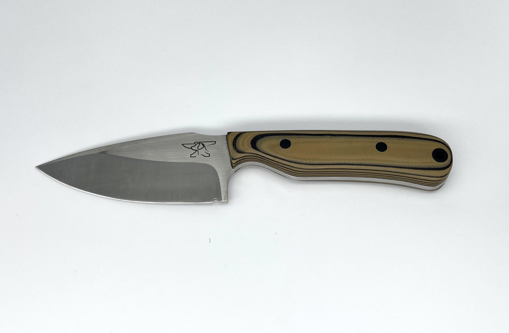 Cur Custom Blades CC218 Nitro-V & G10 Desert Tan Shrike - Quinn Knives ...