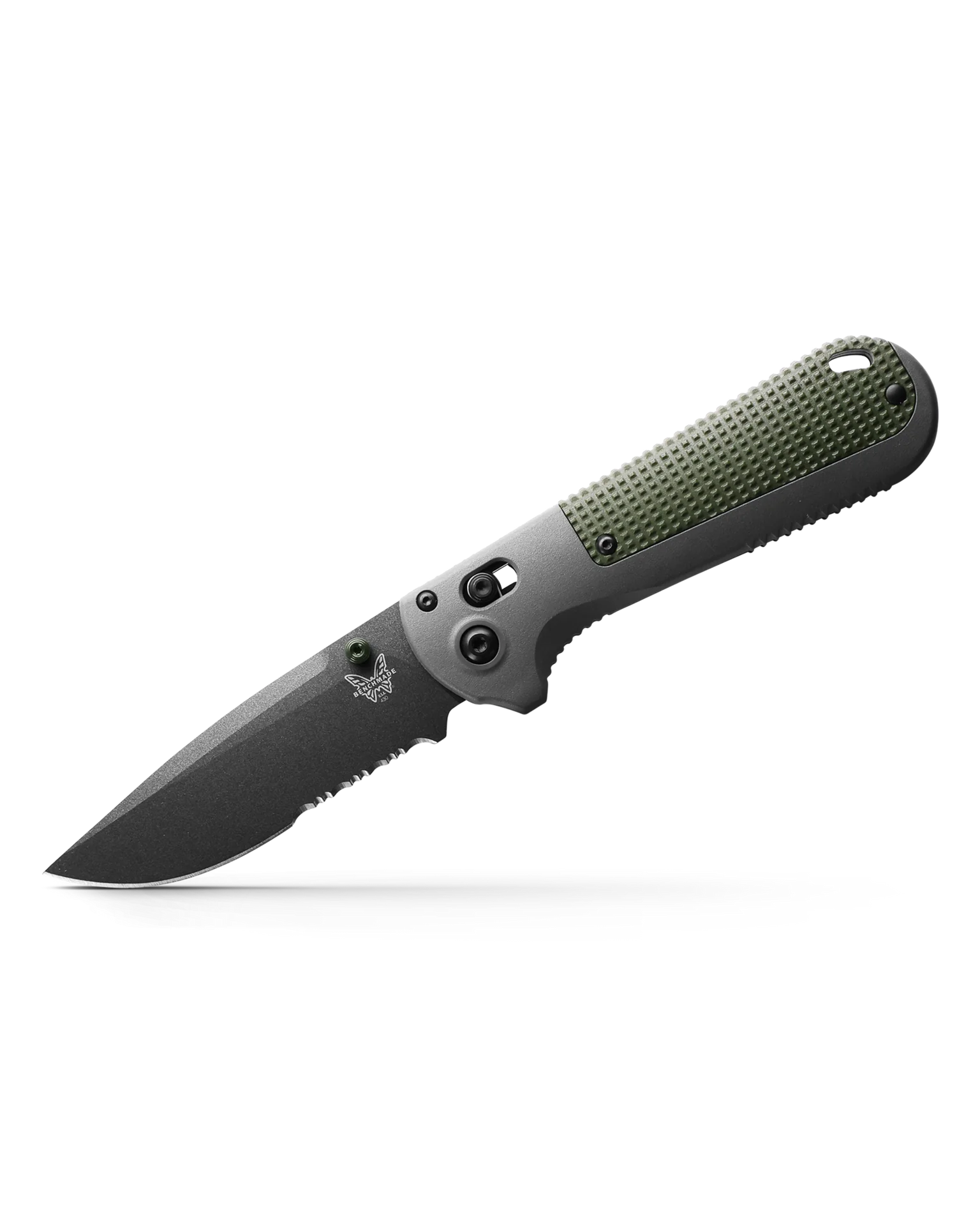 Benchmade 430SBK D2 & Grivory Serrated Redoubt - Quinn Knives ...