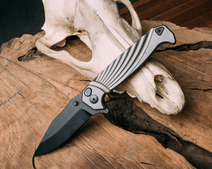 Half Face Blades HFB012 Magnacut & Billet 6AL-4V Titanium Gen 2 Crow ...