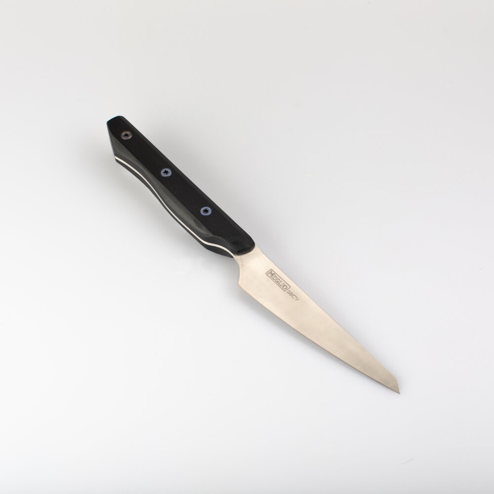 Meglio Knives MK035P Magnacut & G10 3.5" Satin Paring - Quinn Knives ...