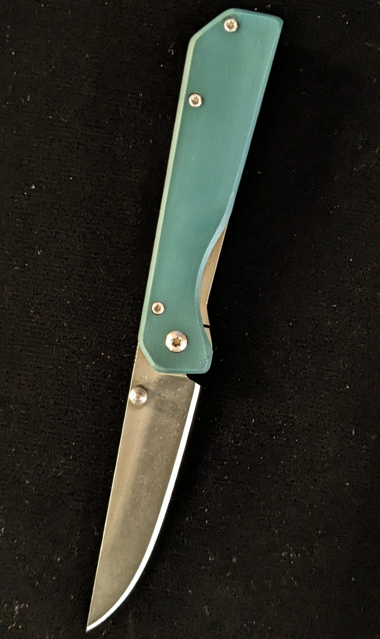 Zanutto Customs ZC025 154CM & Titanium + G10 Green Framelock - Quinn ...