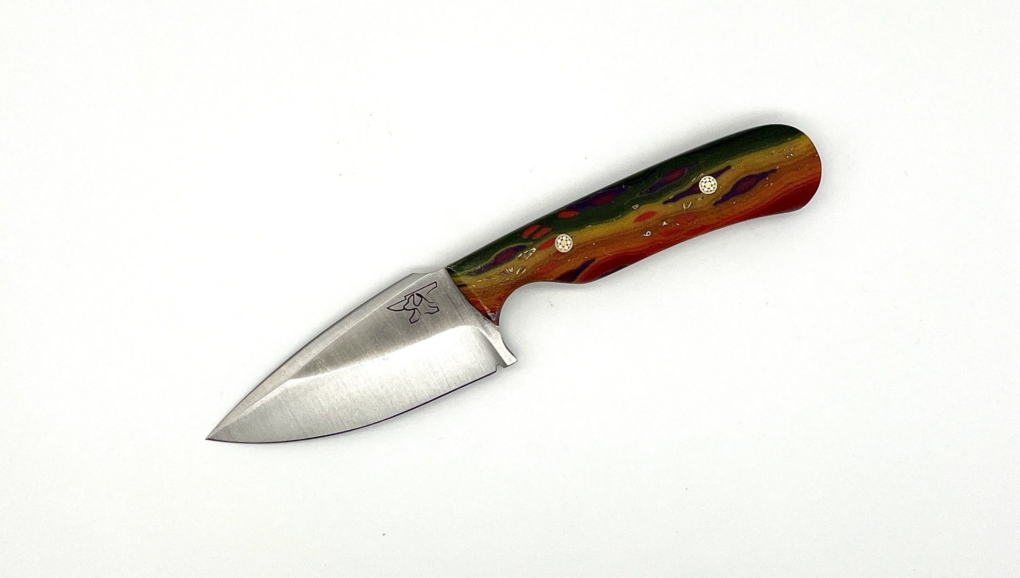 Cur Custom CC311 AEBL & Golden Trout Micarta Shrike - Quinn Knives ...