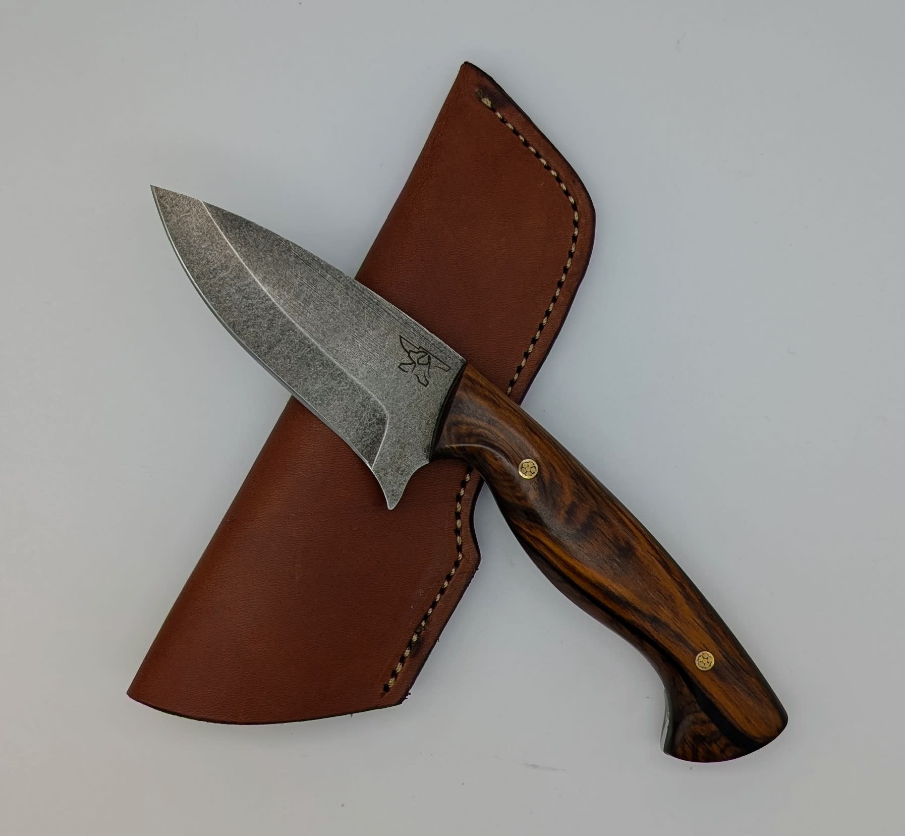 Cur Custom CC332 1084 & Cocobolo Swift - Quinn Knives & Backcountry Goods