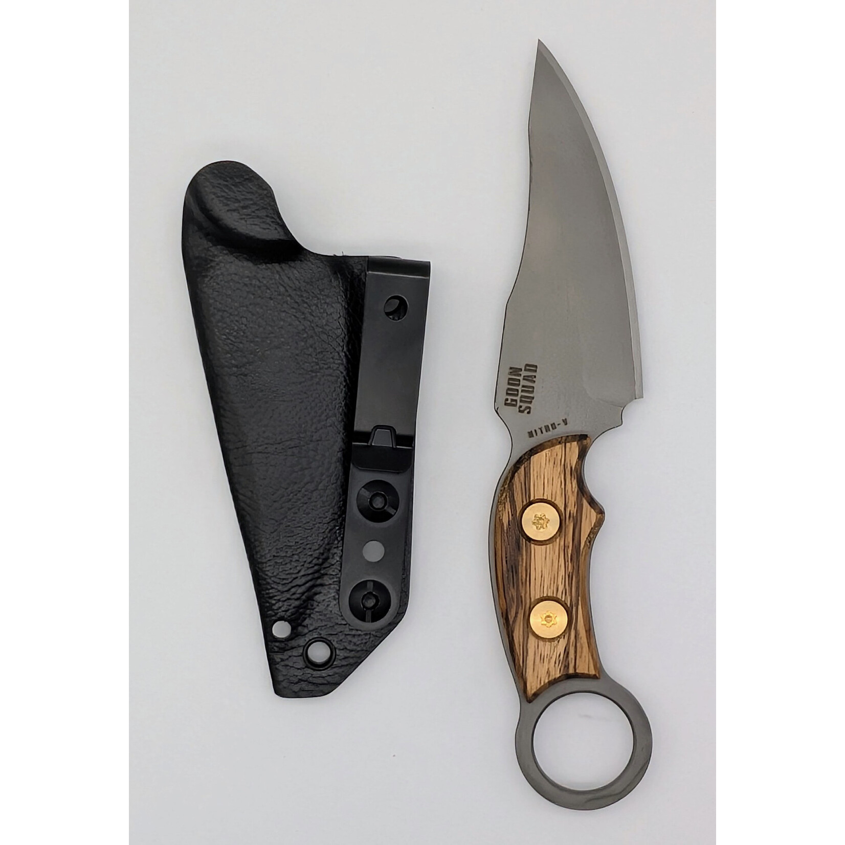 Freebooter FB100 Nitro-V & African Zebrawood Goon Squad - Quinn Knives ...