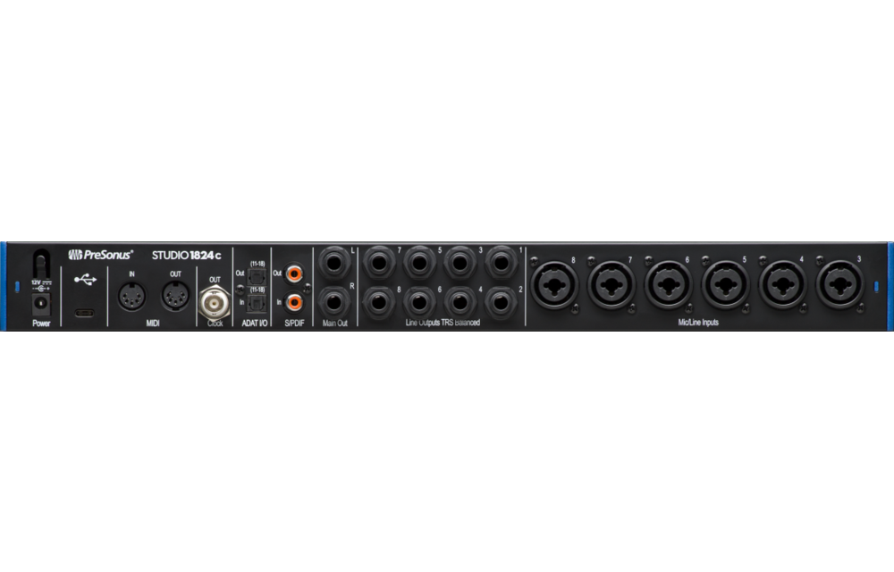 La Boîte Musicale ı PreSonus® - Studio 1824c, Black, 120V - La Boîte ...