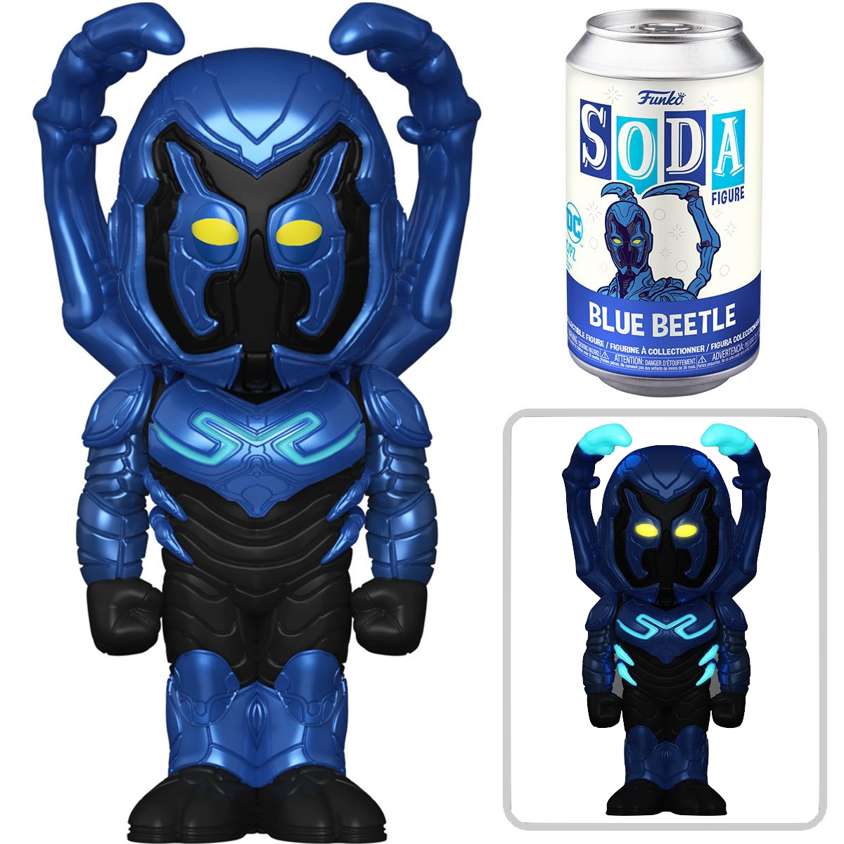 Funko Vinyl Soda Mainline Blue Beetle Soda - JPL Sports Cards and ...
