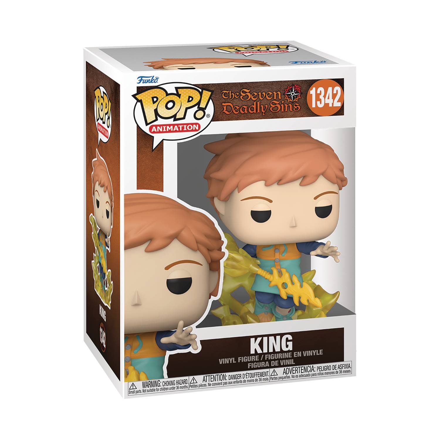 Funko POP Anime Seven Deadly Sins King - JPL Sports Cards and Collectibles