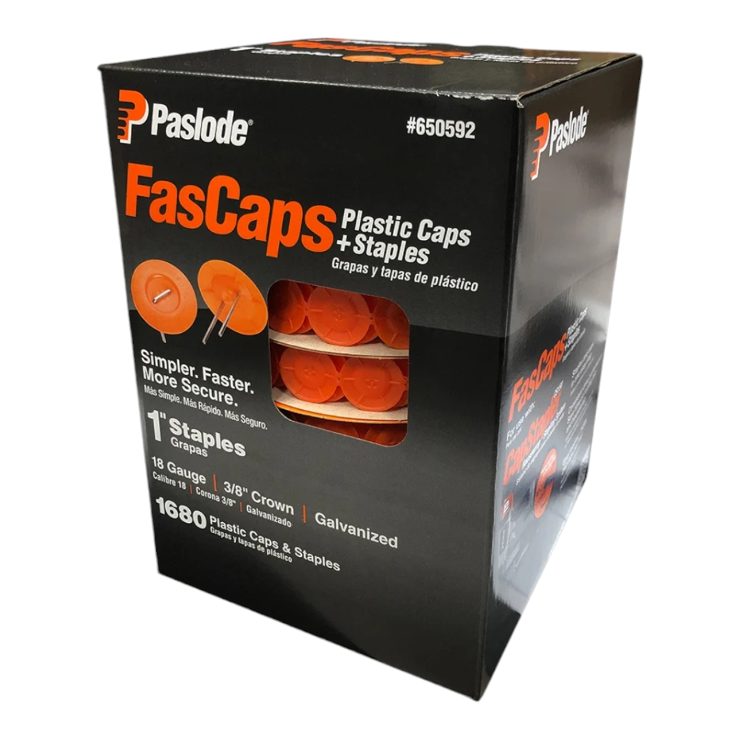 38330 Paslode Plastic Caps And Staples - Bud's Warehouse