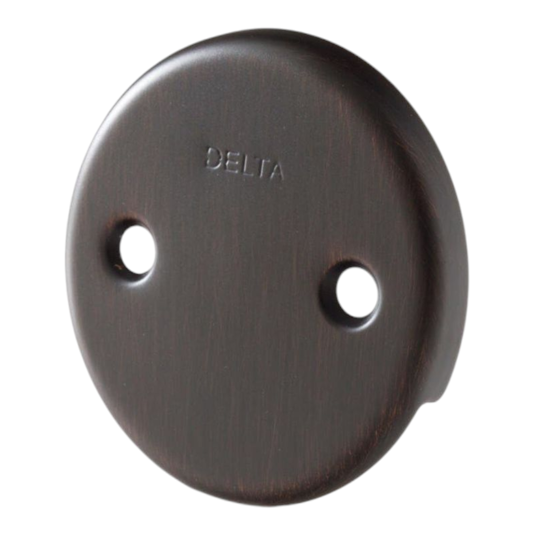 42158 Delta Venetian Bronze Faucet Overflow Plate - Bud's Warehouse